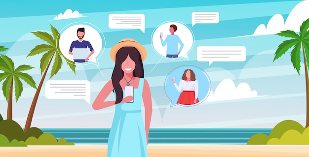 Vibrant Video Chat Amid Tropical Backdrop | Jiffy Designs