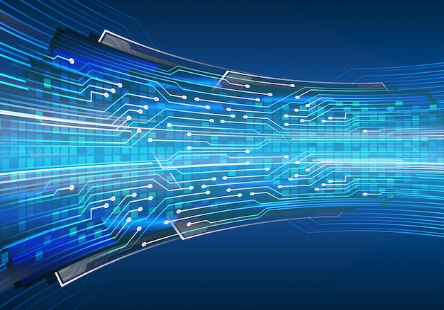 Captivating Digital Landscape of Interconnected Circuits | Jiffy Designs