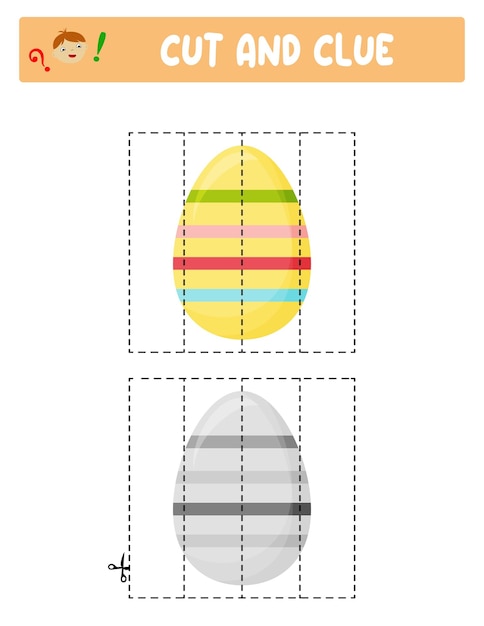 Vibrant Striped Easter Egg Craft Activity | Jiffy Designs