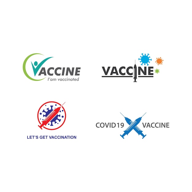 Vibrant Vaccine Icons Promoting Immunization and Covid-19 Awareness ...