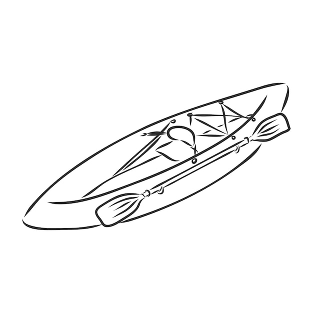Sleek and Streamlined Kayak Design with Geometric Patterns | Jiffy Designs
