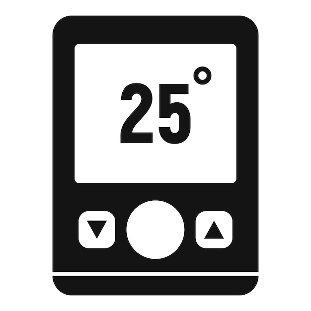 Sleek Digital Thermostat with Temperature Display | Jiffy Designs