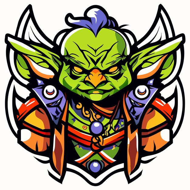 Vibrant Mythical Creature Emblem with Intricate Details | Jiffy Designs