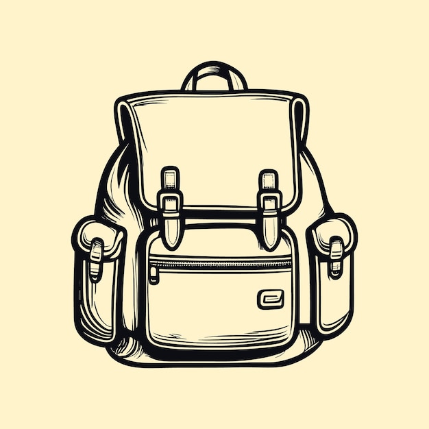 Stylish and Practical Backpack with Distinct Pockets | Jiffy Designs