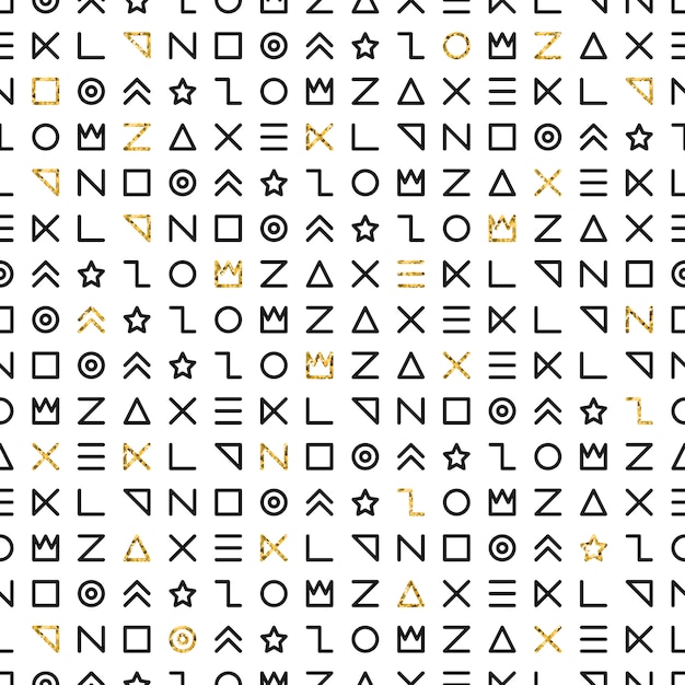 Vibrant Geometric Symbols Collection: Versatile Design Elements | Jiffy ...