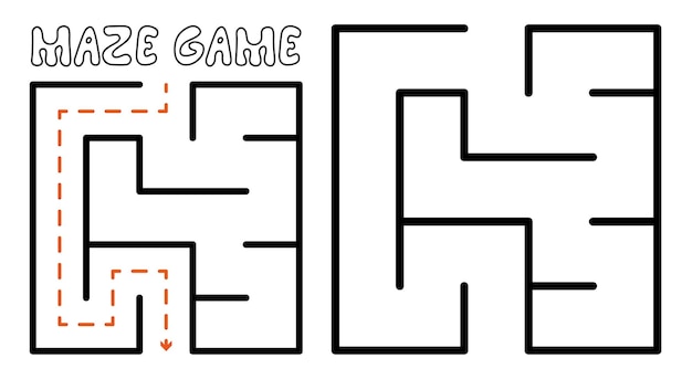 Intricate Maze Game Layout with Paths and Passages | Jiffy Designs