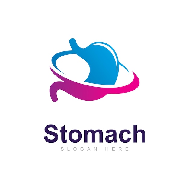 Vibrant Stomach Icon: Digestive Health Symbolism | Jiffy Designs