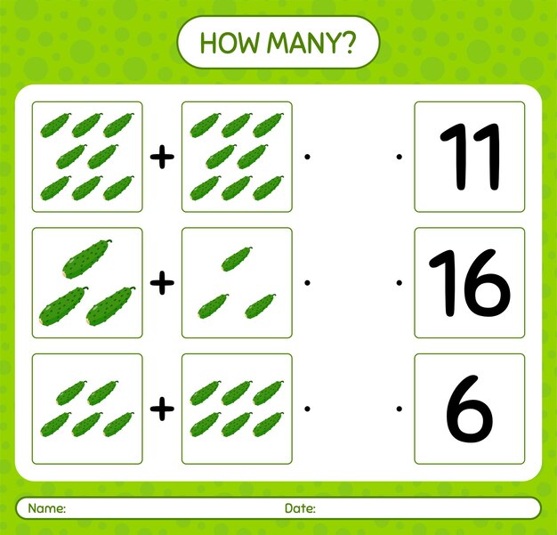 Counting Cucumbers: A Fun Math Puzzle | Jiffy Designs