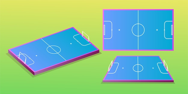 Vibrant Soccer Field Graphics Ideal for Diverse Applications | Jiffy ...
