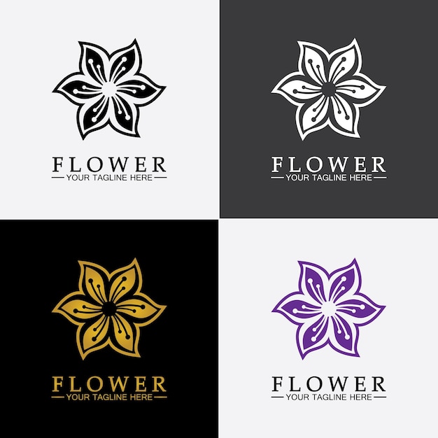 Elegant Floral Emblem Collection with Versatile Designs | Jiffy Designs