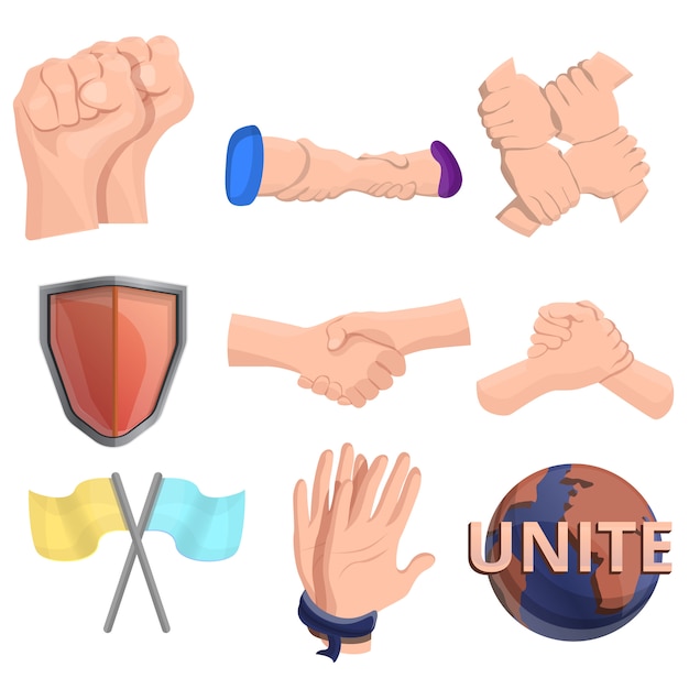 Hands and Symbols Depicting Unity, Strength, and Solidarity | Jiffy Designs