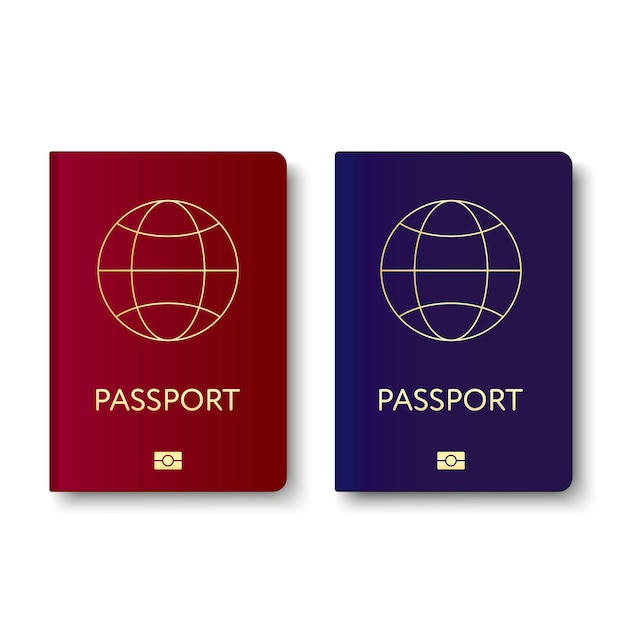 Vibrant Passport Covers with Global Symbol | Jiffy Designs