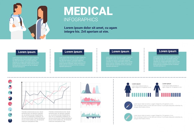 Medical Infographics Collection: Illustrations, Charts, and Icons for ...