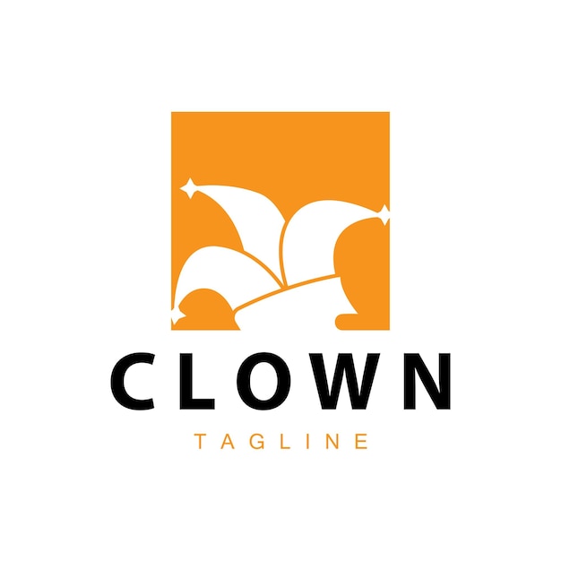 Vibrant Clown Silhouette with Playful Shapes | Jiffy Designs