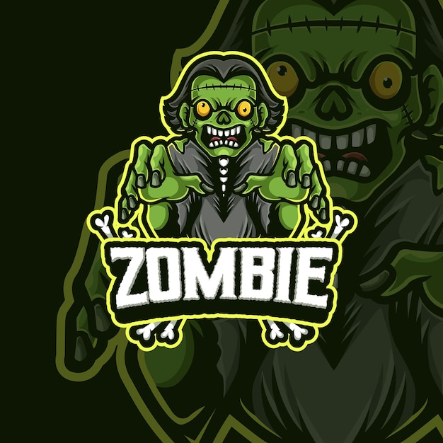 Fearsome Zombie Mascot with Menacing Expression | Jiffy Designs