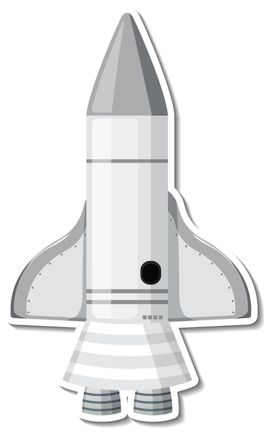 Sleek and Streamlined Rocket Ship in Minimalist Design | Jiffy Designs