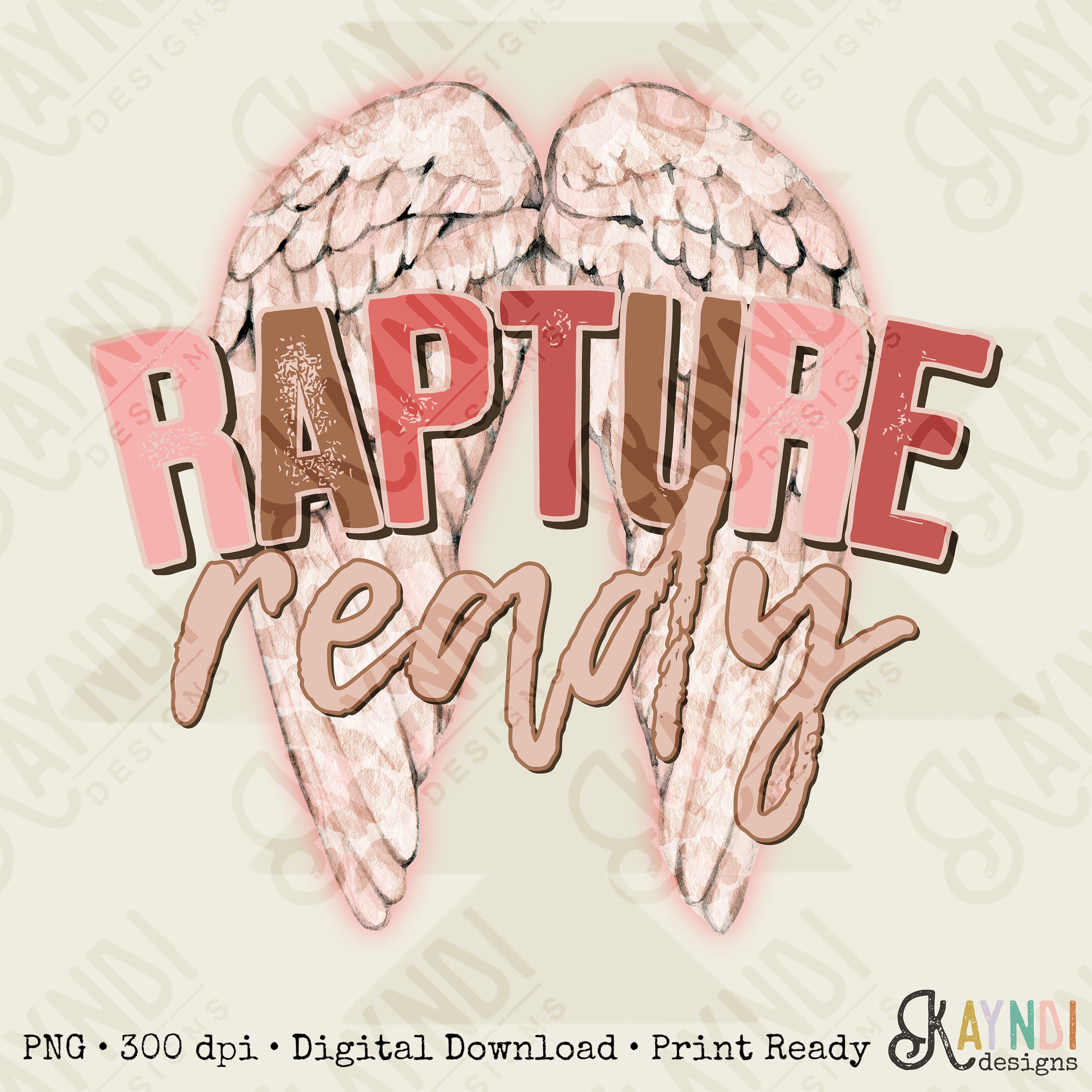 Rapture Ready Sublimation Design PNG Digital Download Printable | Jiffy ...