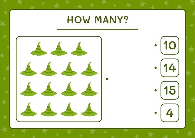 Enchanting Witch Hats: A Magical Counting Adventure | Jiffy Designs