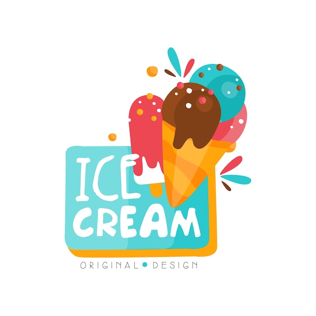 Vibrant Ice Cream Illustration with Playful Designs | Jiffy Designs