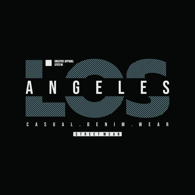 Striking Monochrome 'Angeles' Graphic Design | Jiffy Designs