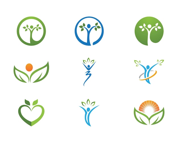 Vibrant Nature-Inspired Graphics Collection with People Motifs | Jiffy ...