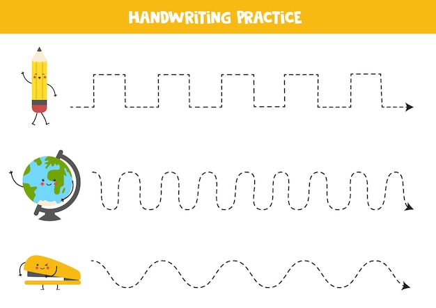 Engaging Handwriting Practice with Playful Illustrations | Jiffy Designs