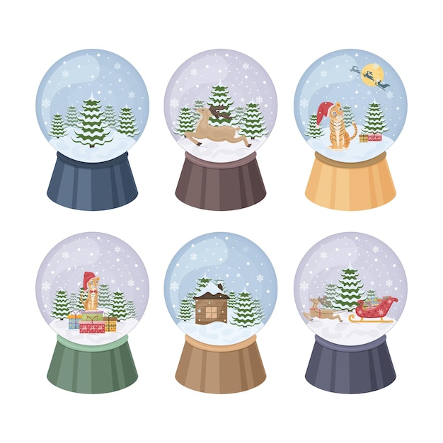 Whimsical Winter Wonderlands: Charming Snow Globe Scenes | Jiffy Designs