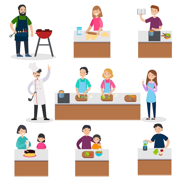 Diverse Collection of Cooking and Culinary Illustrations | Jiffy Designs