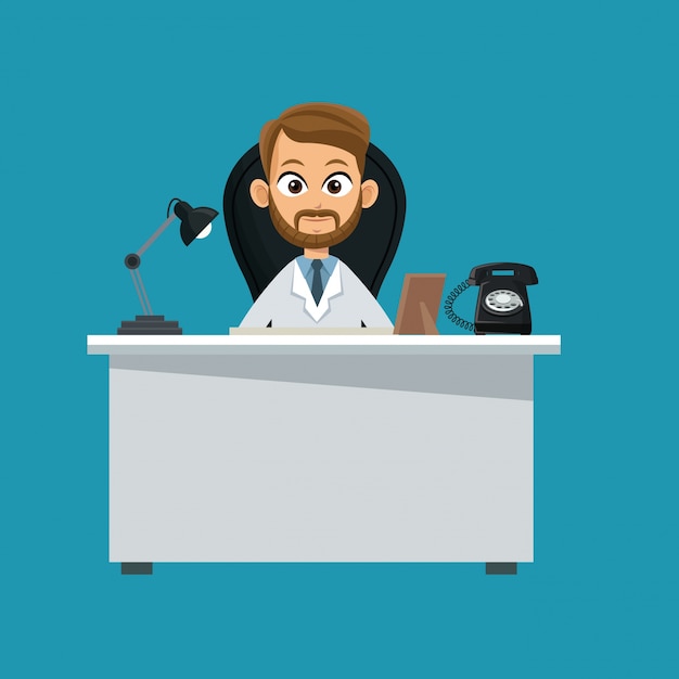 Cartoon Monkey Scientist Conducting Lab Experiment Illustration | Jiffy ...