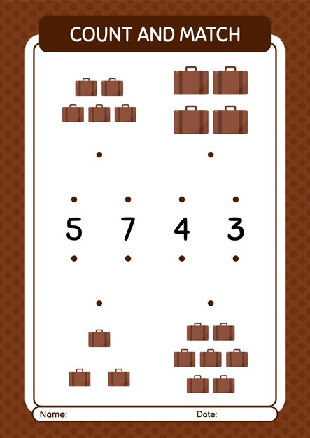 Engaging Luggage Counting Activity for Young Learners | Jiffy Designs