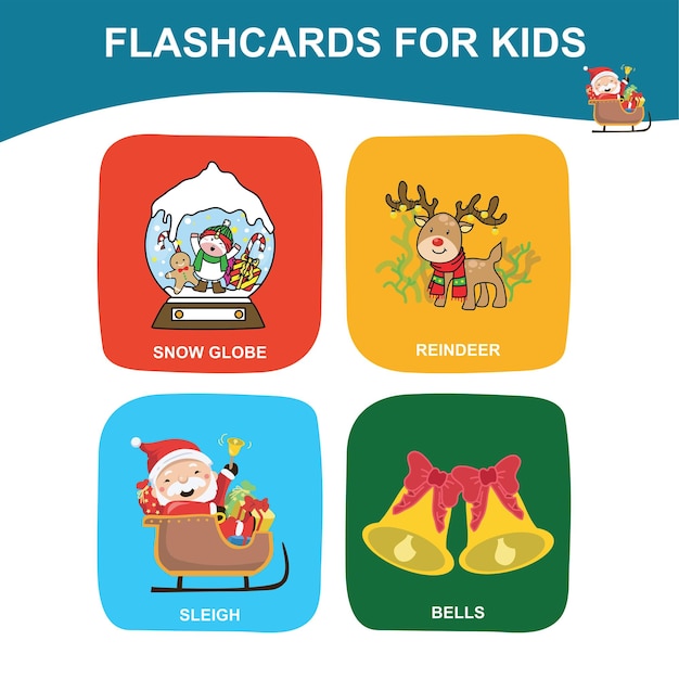 Festive Flashcards: A Charming Collection of Holiday Symbols | Jiffy ...
