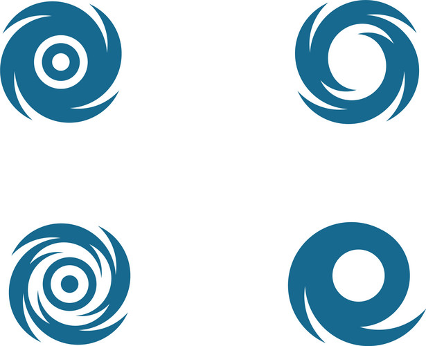 Vortex Vector Illustration Icon Logo Template Design | Jiffy Designs