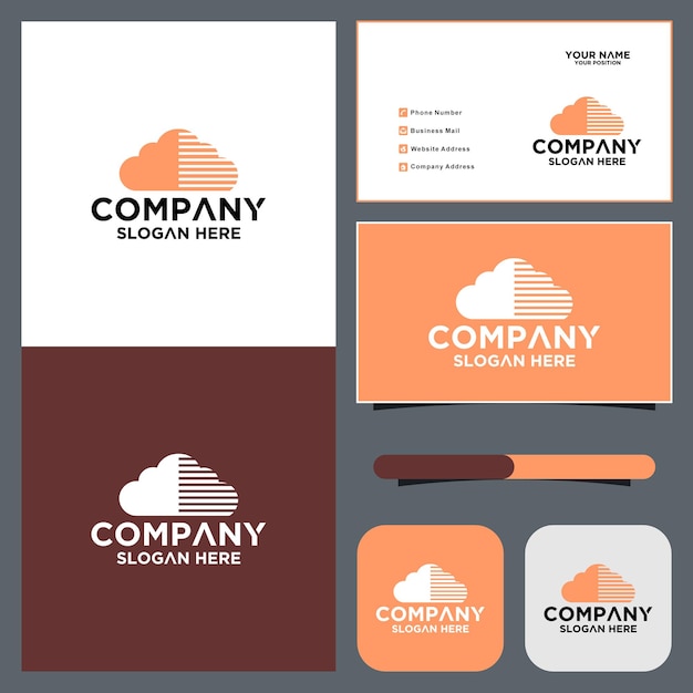 Vibrant Layered Shapes and Minimalist Company Branding | Jiffy Designs