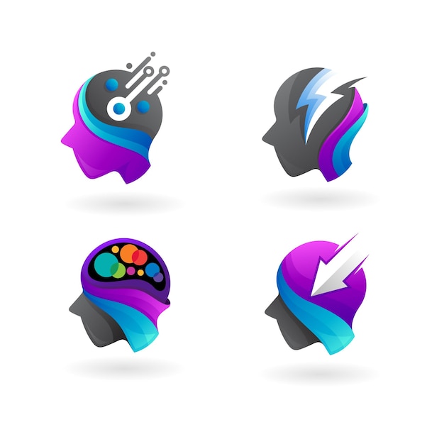 Vibrant Abstract Symbols Representing Creative Minds and Ideas | Jiffy ...