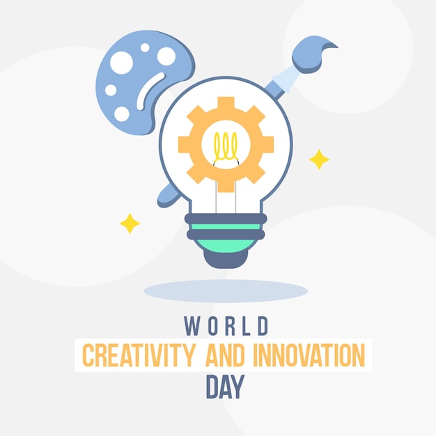 Vibrant Symbols of Ingenuity and Imagination on World Creativity and ...