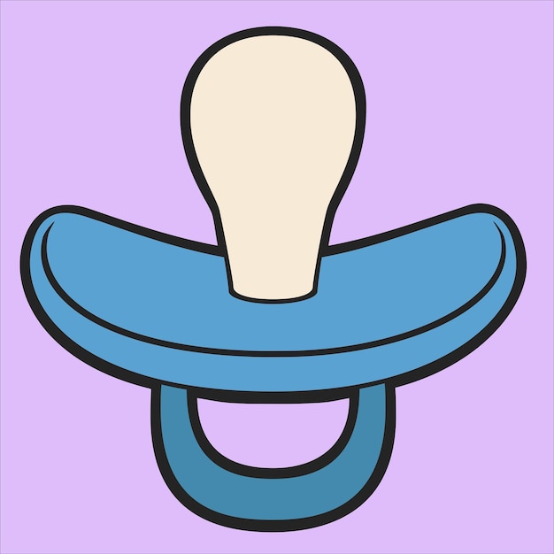 Vibrant Blue Pacifier for Infants and Toddlers | Jiffy Designs