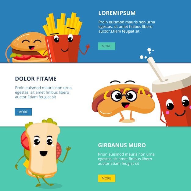 Vibrant Anthropomorphic Food Characters Collection with Diverse ...