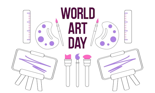 Vibrant Celebration of Creative Expression on World Art Day | Jiffy Designs