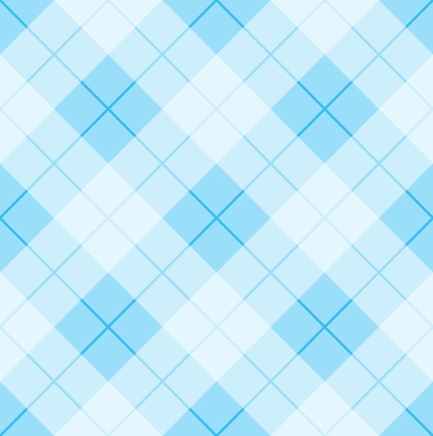 Elegant Blue Argyle Pattern | Jiffy Designs