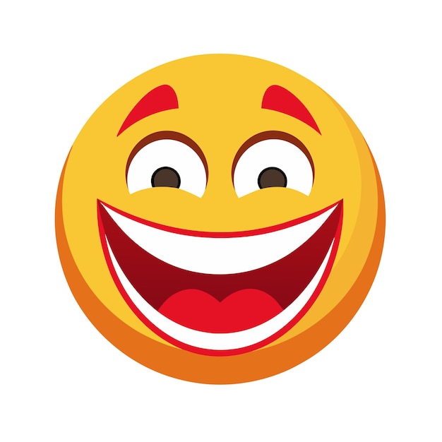 Vibrant Smiley Face with Joyful Expression and Radiant Smile | Jiffy ...