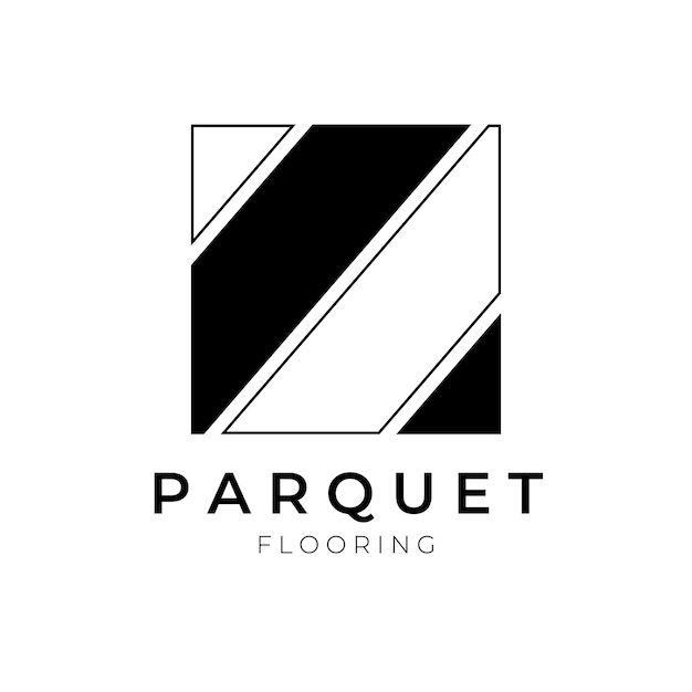 Sleek and Sophisticated Parquet Flooring Logo Design | Jiffy Designs