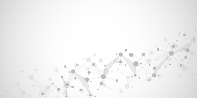 Captivating Interconnected Dots in Shades of Gray | Jiffy Designs