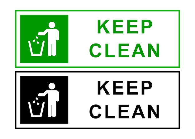 Simple and Straightforward Signage for Keeping Spaces Clean | Jiffy Designs