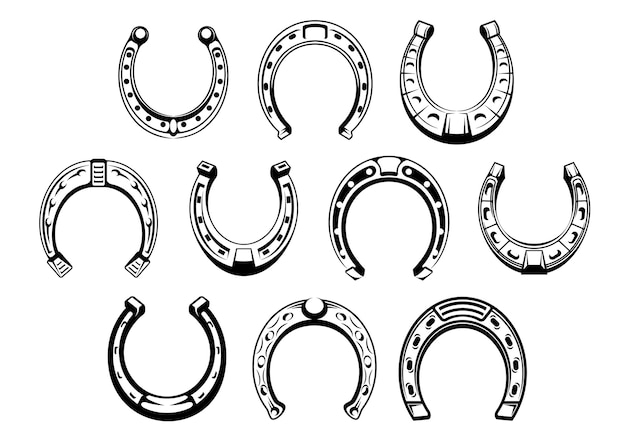 Elegant Horseshoe Collection: Intricate Designs for Good Luck | Jiffy ...