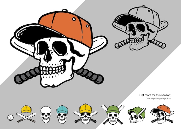Diverse Skull Designs in Casual Hats and Caps Collection | Jiffy Designs