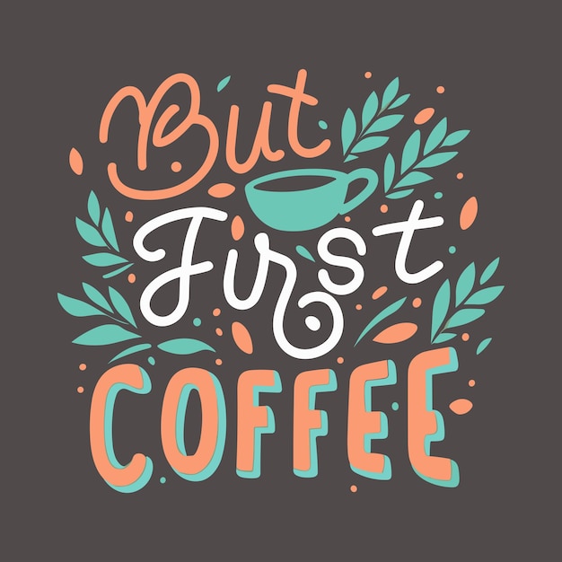 Vibrant Lettering Celebrates the Joy of Coffee | Jiffy Designs