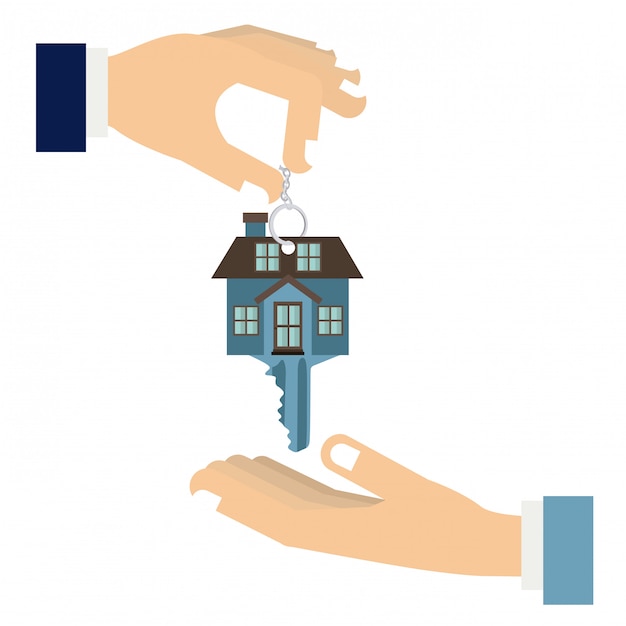 Hands Holding House Key, Representing Home Ownership | Jiffy Designs