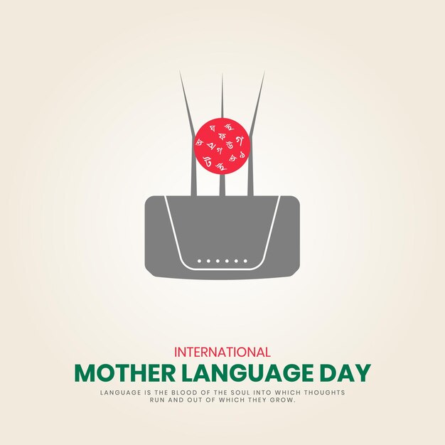 Celebrate the Beauty of Mother Language with This Vibrant Icon | Jiffy ...