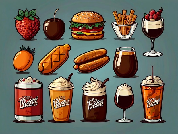 Delectable Delights: A Mouthwatering Collection of Iconic Food and ...