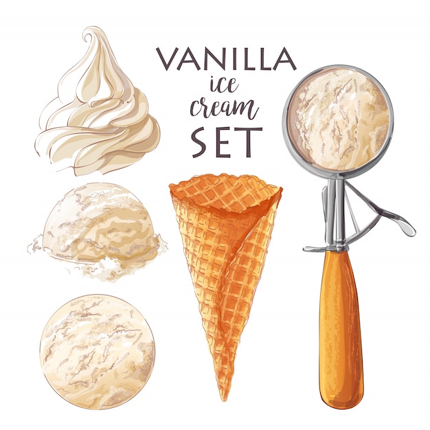 Delectable Vanilla Ice Cream Essentials Showcased | Jiffy Designs